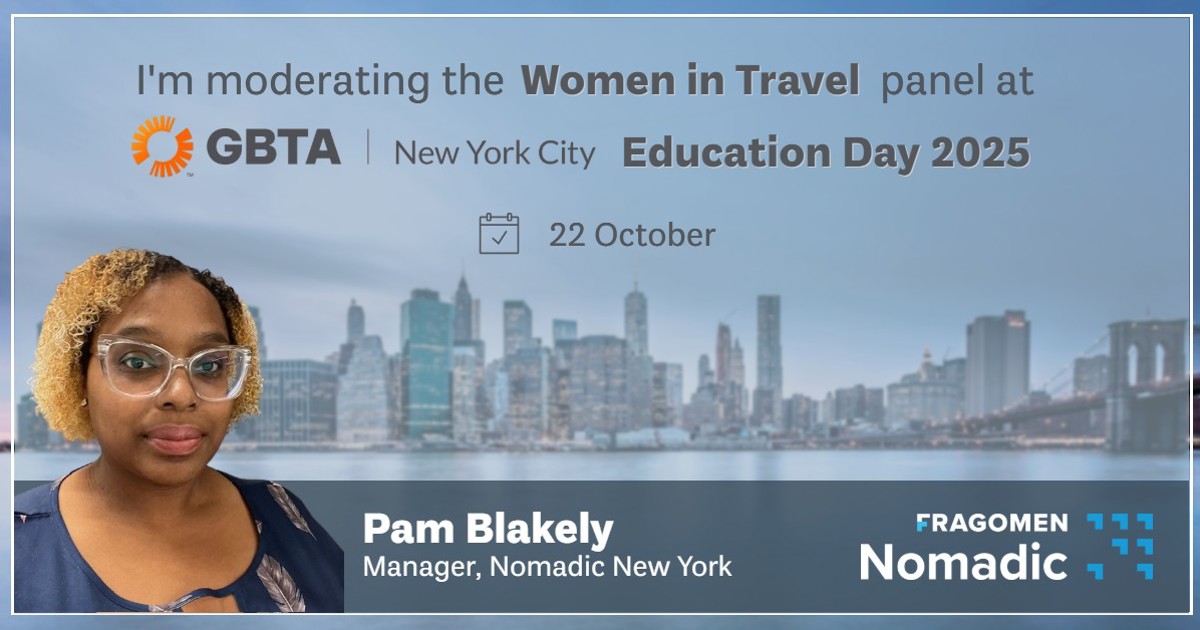 Pam Blakely Moderating Session at GBTA NYC Education Day | Nomadic