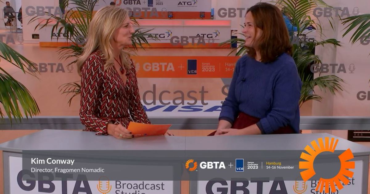 Nomadic in the Media | GBTA TV: Interview with Kim Conway